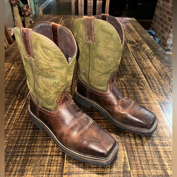 Justin Boots | Shoes | Justin Boots Size D Steel Toe Driller Boots ...